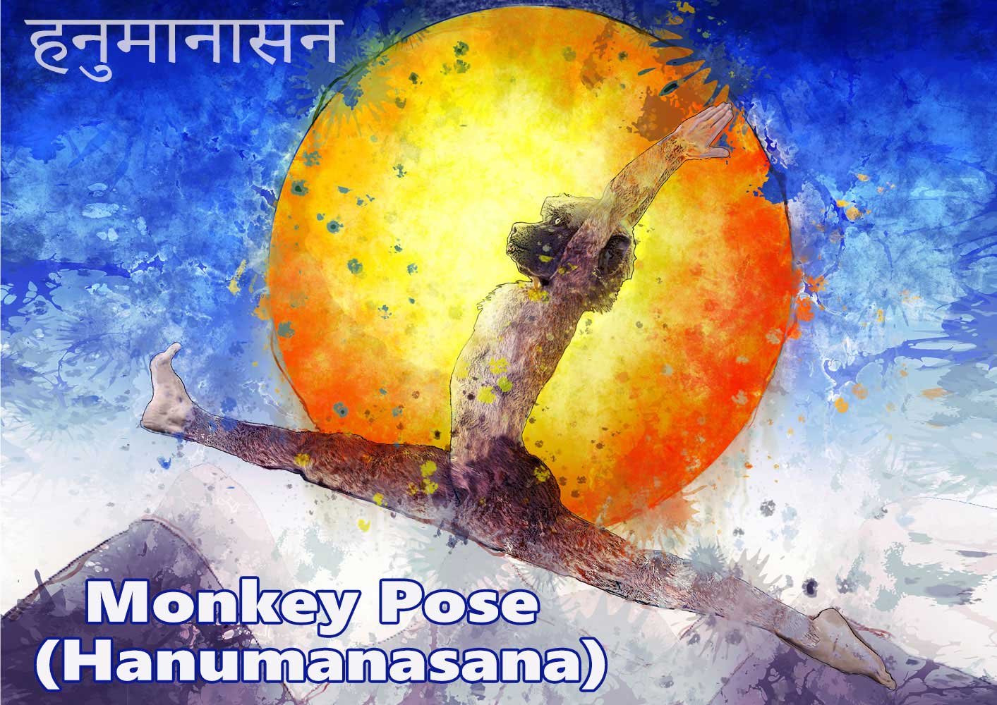 The mythology behind Hanumanasana (Monkey Pose) - bee3.org