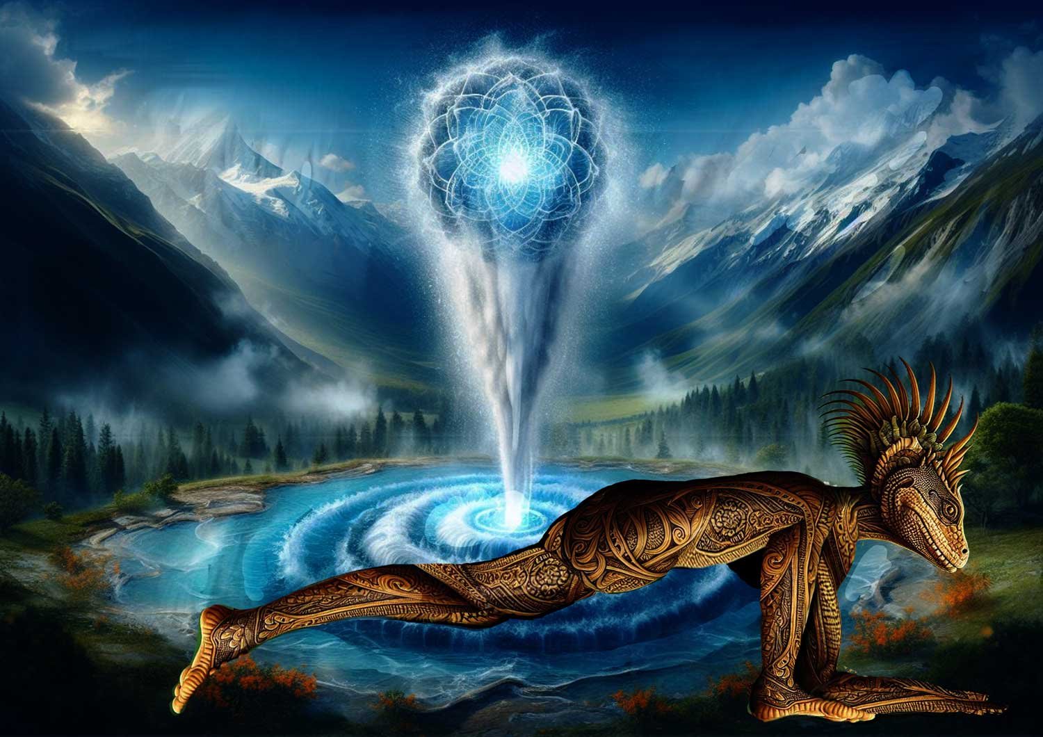 The mythology behind the Lizard (Dragon) Pose - bee3.org